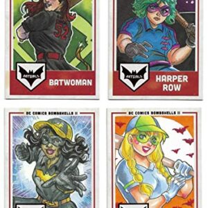 2018 Cryptozoic DC Bombshells Series 2 Trading Cards Mini Master Set Complete Base Set With 4 Insert Sets