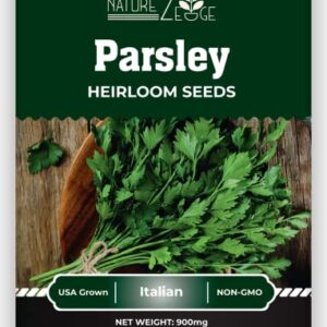 5 Herb Seeds Variety Kit, Oregano, Cilantro, Parsley, Basil, Chives