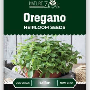 5 Herb Seeds Variety Kit, Oregano, Cilantro, Parsley, Basil, Chives