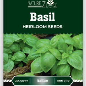 5 Herb Seeds Variety Kit, Oregano, Cilantro, Parsley, Basil, Chives