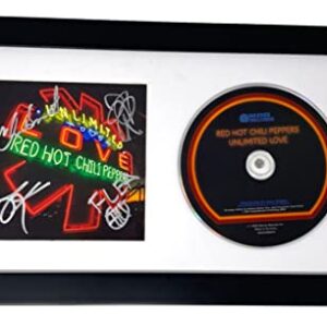 Red Hot Chili Peppers Band Signed Autograph Unlimited Love Framed CD Display COA