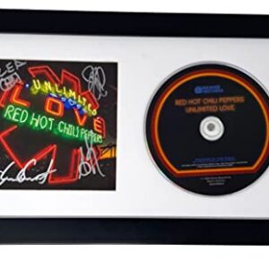 Red Hot Chili Peppers Band Signed Autograph Unlimited Love Framed CD Display COA