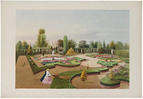 "The Alhambra Garden," Elvaston Castle, the Seat of the Right Honble. the Earl of Harrington