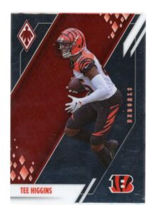 2021 panini phoenix #21 tee higgins bengals football nfl