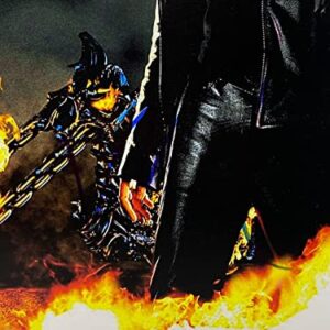 Nicolas Cage Signed Autographed Ghost Rider Movie Poster 12x18 Nic Beckett COA