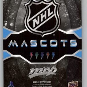 2021-22 Upper Deck MVP Mascot Gaming Cards Sparkle #M-1 Wild Wing Anaheim Ducks Official NHL Hockey Card in Raw (NM or Better) Condition