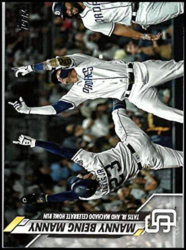 2020 Topps Series 1 Baseball #15 Fernando Tatis Jr./Manny Machado Manny Being Manny San Diego Padres Official MLB Trading Card