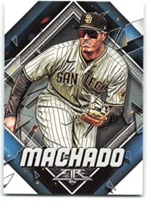 2022 topps fire #142 manny machado nm-mt san diego padres baseball