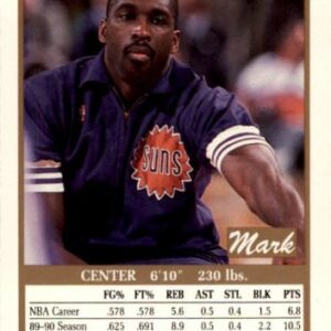 1990 SkyBox Basketball Card (1990-91) #230 Mark West