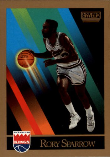 1990 SkyBox Basketball Card (1990-91) #411 Rory Sparrow