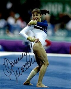 dominique moceanu team usa gymnastics 8-1 8×10 autographed photo – certified authentic