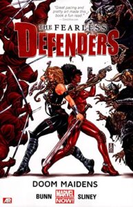 fearless defenders tpb #1 vf/nm ; marvel comic book | doom maidens