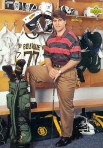 ray bourque hockey card (boston bruins) 1992 upper deck #626