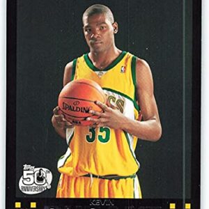 2007-08 Topps #112 Kevin Durant NM-MT RC Rookie Supersonics