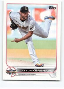 2022 topps update 2022 mlb all-star game #asg-38 clayton kershaw nm-mt los angeles dodgers baseball