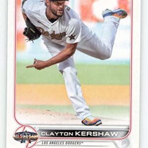 2022 Topps Update 2022 MLB All-Star Game #ASG-38 Clayton Kershaw NM-MT Los Angeles Dodgers Baseball