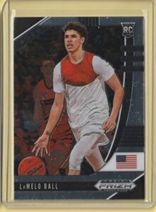 2020-21 panini prizm draft picks #43 lamelo ball – rookie year