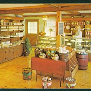 Bake Shop Publick House Common Sturbridge Massachusetts 18th Century Bakery Postcard