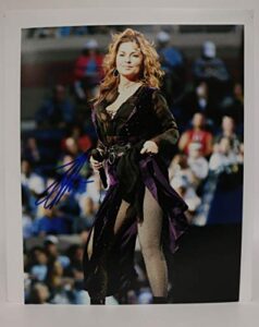 shania twain signed autographed glossy 11×14 photo – coa matching holograms