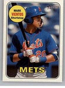 2018 topps heritage minor league #116 mark vientos mlb baseball card nm-mt