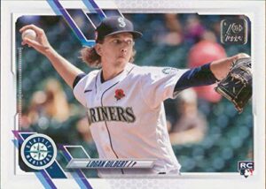 2021 topps update #us318 logan gilbert nm-mt rc rookie seattle mariners baseball