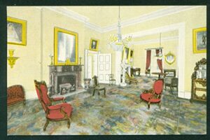 drawing room president andrew jackson general hermitage nashville tennessee tn interior postcard