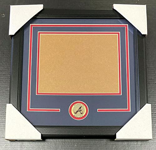 ATLANTA BRAVES Medallion Frame Kit 8x10 Photo Double Mat HORIZONTAL