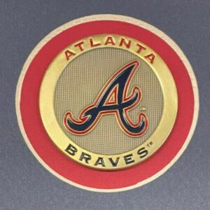 ATLANTA BRAVES Medallion Frame Kit 8x10 Photo Double Mat HORIZONTAL