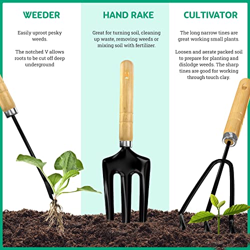 Scuddles Gardening Tools Garden Tools Set Perfect Gardening Gifts for Women