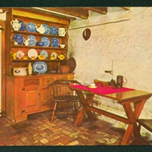 Betsy Ross Basement Kitchen House Philadelphia Pennsylvania Interior Postcard