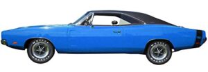 1969 dodge charger blue