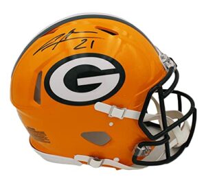 charles woodson signed green bay packers speed authentic nfl helmet – autographed nfl helmets