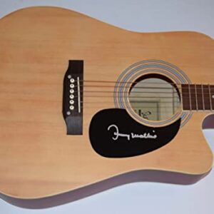 Johnny Mathis Signed Autographed Full Size Acoustic Guitar "CHANCES ARE" COA