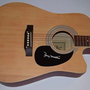 Johnny Mathis Signed Autographed Full Size Acoustic Guitar "CHANCES ARE" COA