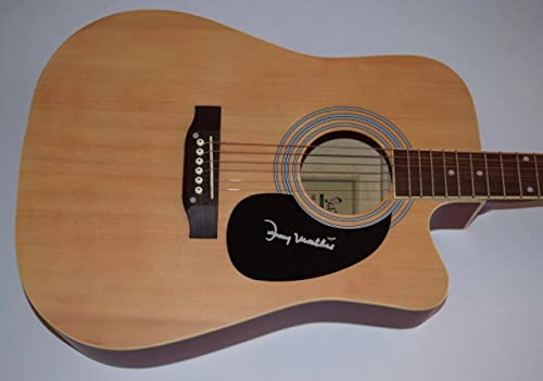 Johnny Mathis Signed Autographed Full Size Acoustic Guitar "CHANCES ARE" COA