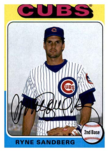 2019 Topps Archives #173 Ryne Sandberg Chicago Cubs Baseball Card