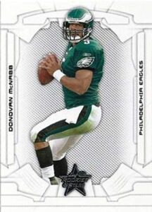 2008 leaf rookies and stars #72 donovan mcnabb nm-mt philadelphia eagles official nfl football trading card