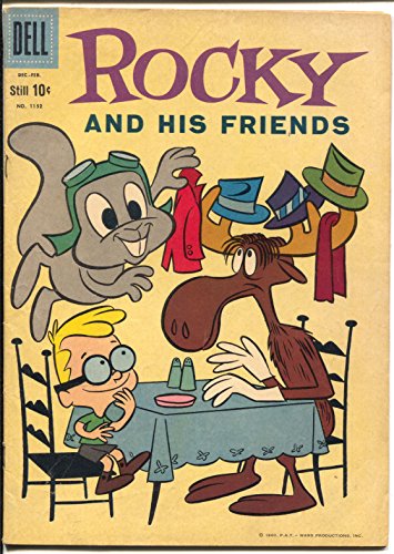 Rocky and His Friends-Four Color Comics #1152 1961-Dell-Jay Ward-TV Series-VG