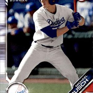 2019 Bowman Draft Baseball #BD-57 Michael Busch Los Angeles Dodgers Official MLB Trading Card produced by Topps