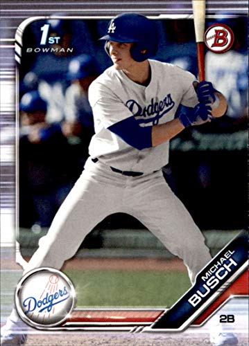 2019 Bowman Draft Baseball #BD-57 Michael Busch Los Angeles Dodgers Official MLB Trading Card produced by Topps