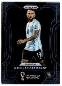 2022 panini prizm fifa world cup qatar #11 nicolas otamendi argentina