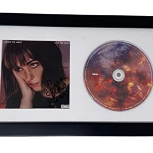 Sasha Alex Sloan Signed Autographed I Blame The World Framed CD Display COA