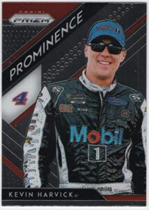 2019 prizm racing #64 kevin harvick official nascar trading card from panini america