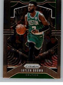 2019-20 panini prizm #40 jaylen brown boston celtics nba basketball trading card