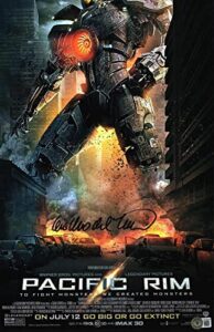 guillermo del toro signed autographed pacific rim 11×17 movie poster beckett coa