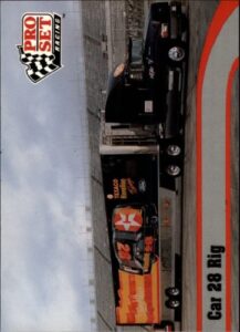 1992 pro set #41 davey allison’s transporter