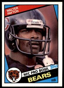 1984 topps #228 walter payton near mint bears