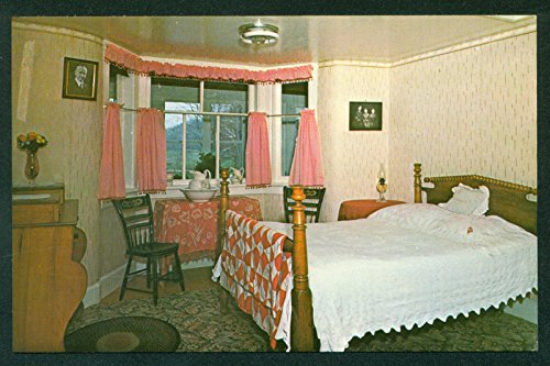 President Coolidge Birthplace Plymouth Vermont VT Interior Vintage Postcard