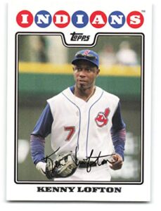 2008 topps #93 kenny lofton nm-mt cleveland indians baseball