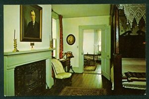 president woodrow wilson home nursery in staunton virginia va interior postcard